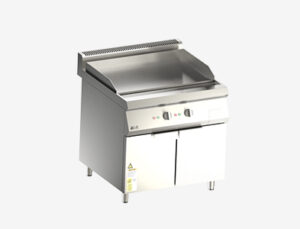Electric Grooved Grill (Double) With Cabinet – Rabadh for Metal Industries